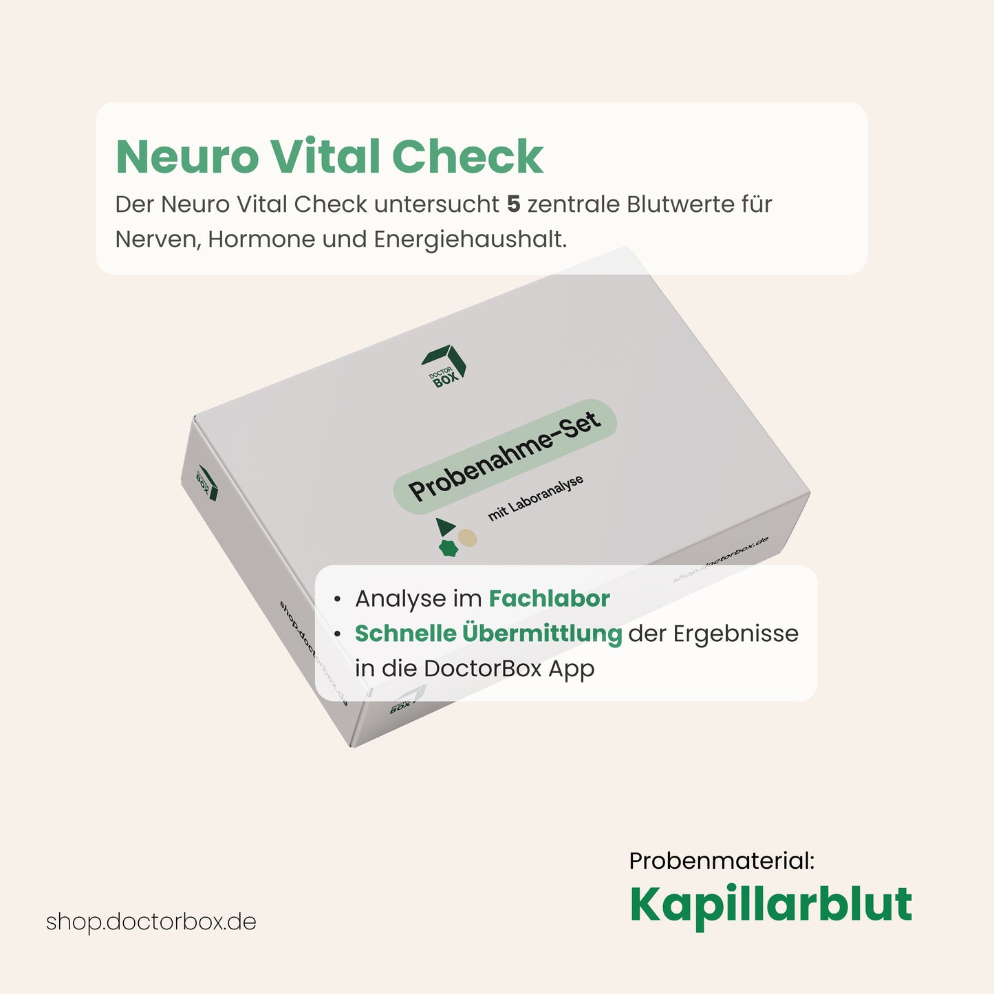 Neuro Vital Check - DoctorBox Heimtests